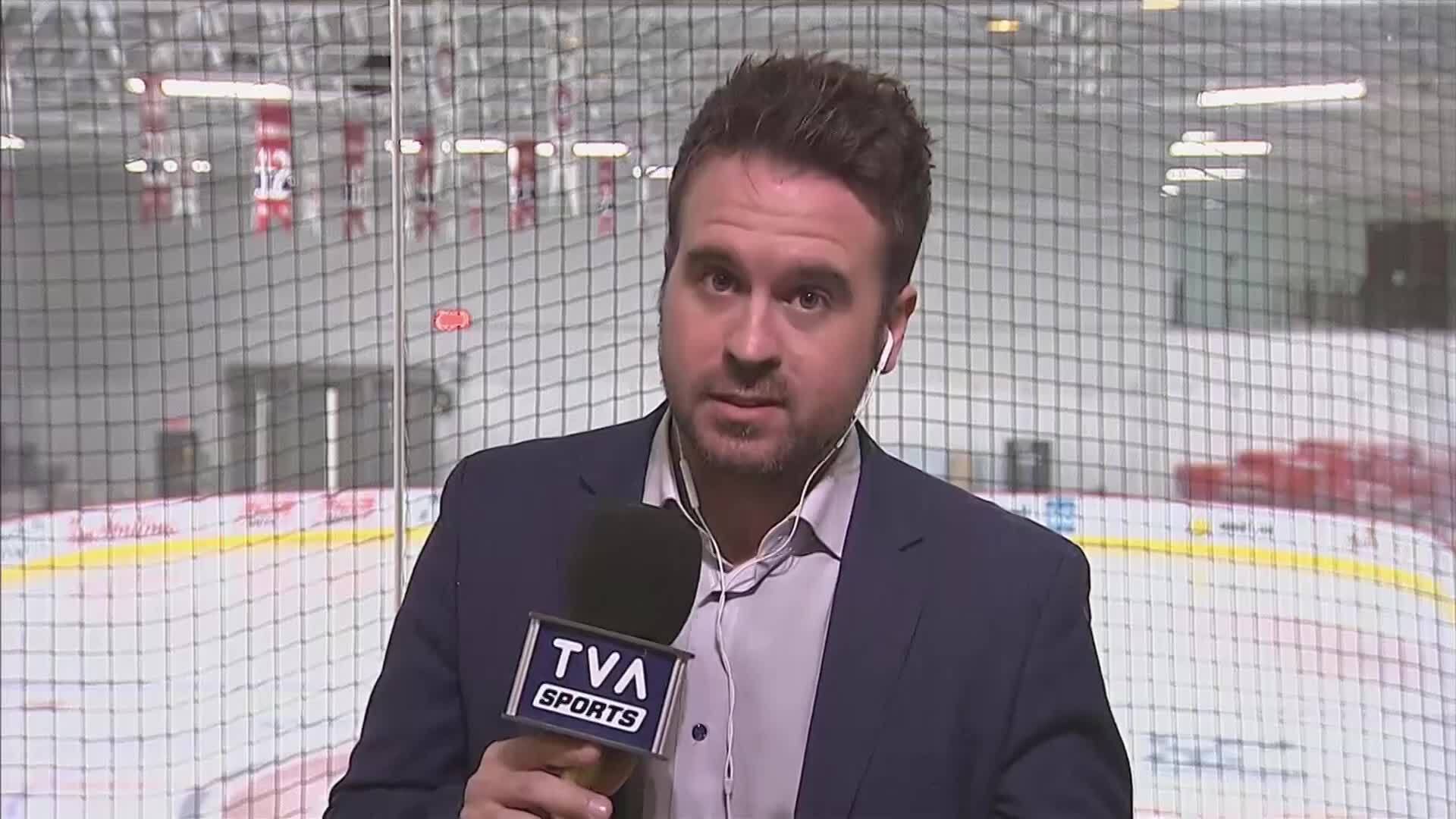 Marc-André Perreault résume le match préparatoire du CH en rattrapage ...