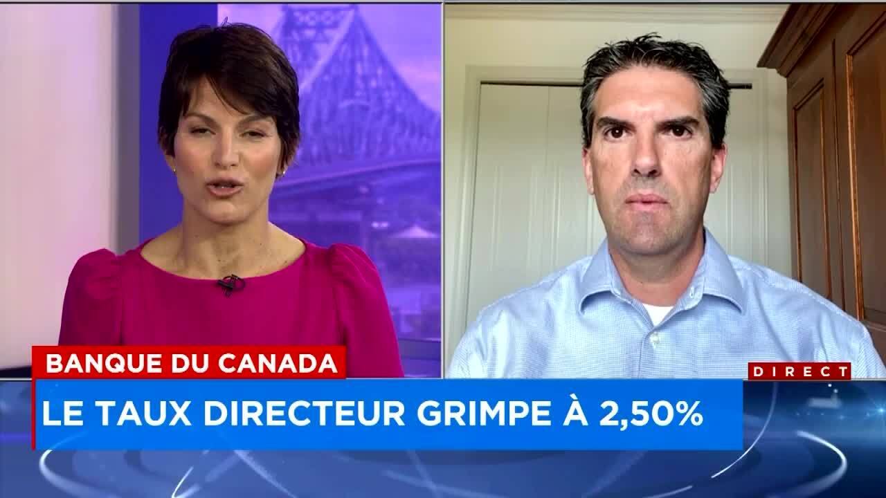 Une hausse historique du taux directeur de 1% - entrevue avec Yann ...