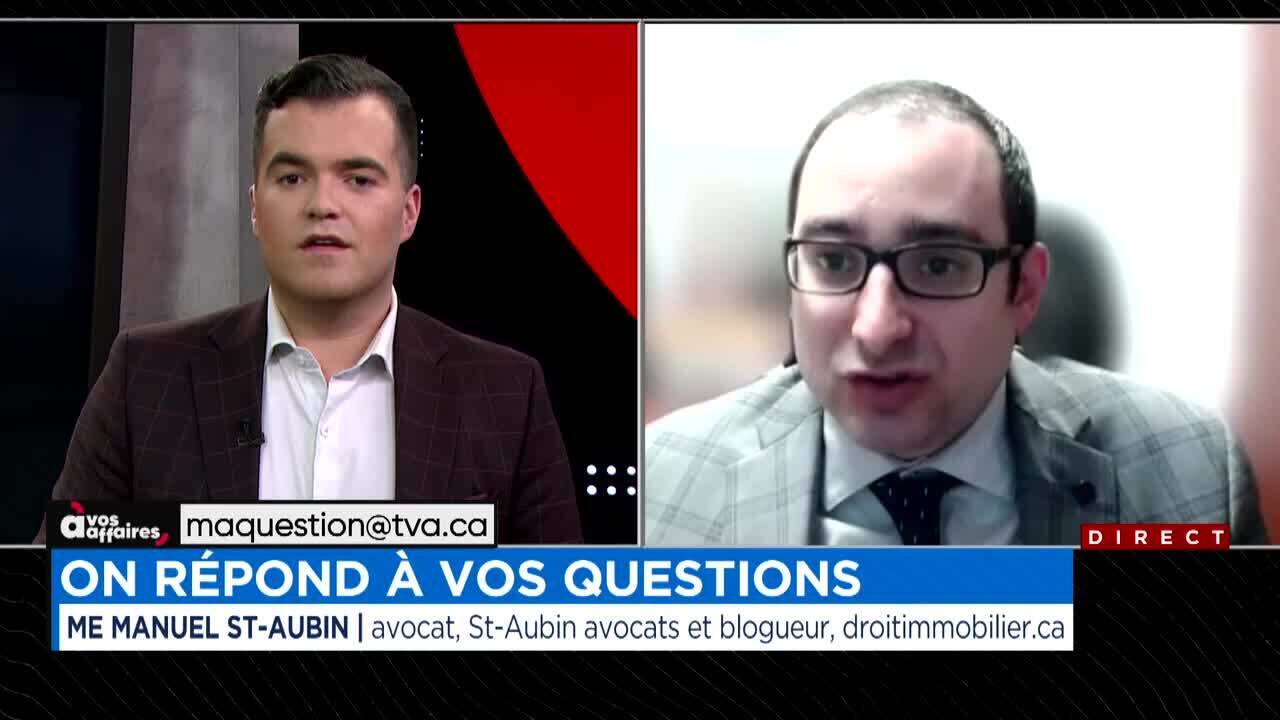 «Ma question» à l'émission «À vos affaires» - Épisode du 19 septembre ...