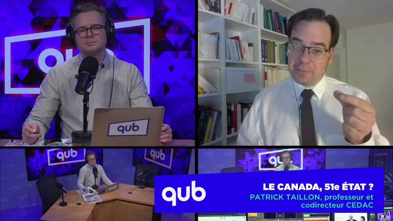 Le Canada, 51e État? «Ce n'est pas du tout réaliste», dit le prof Taillon | Alexandre Dubé | QUB ...