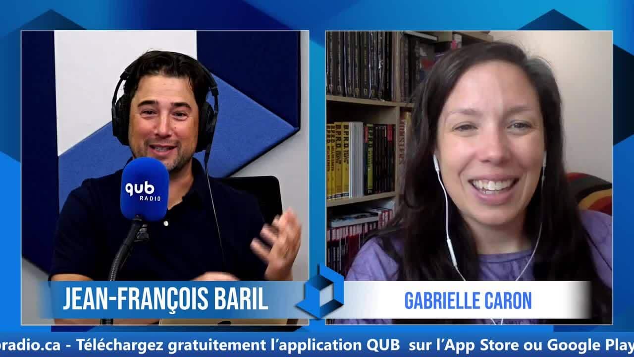 Gabrielle Caron en nomination pour son balado J'ai fait un humain | QUB ...