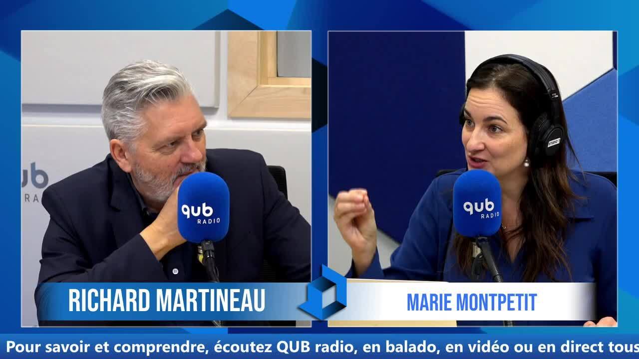 Catherine Dorion : «Tellement narcissique», lance Richard | QUB | QUB radio