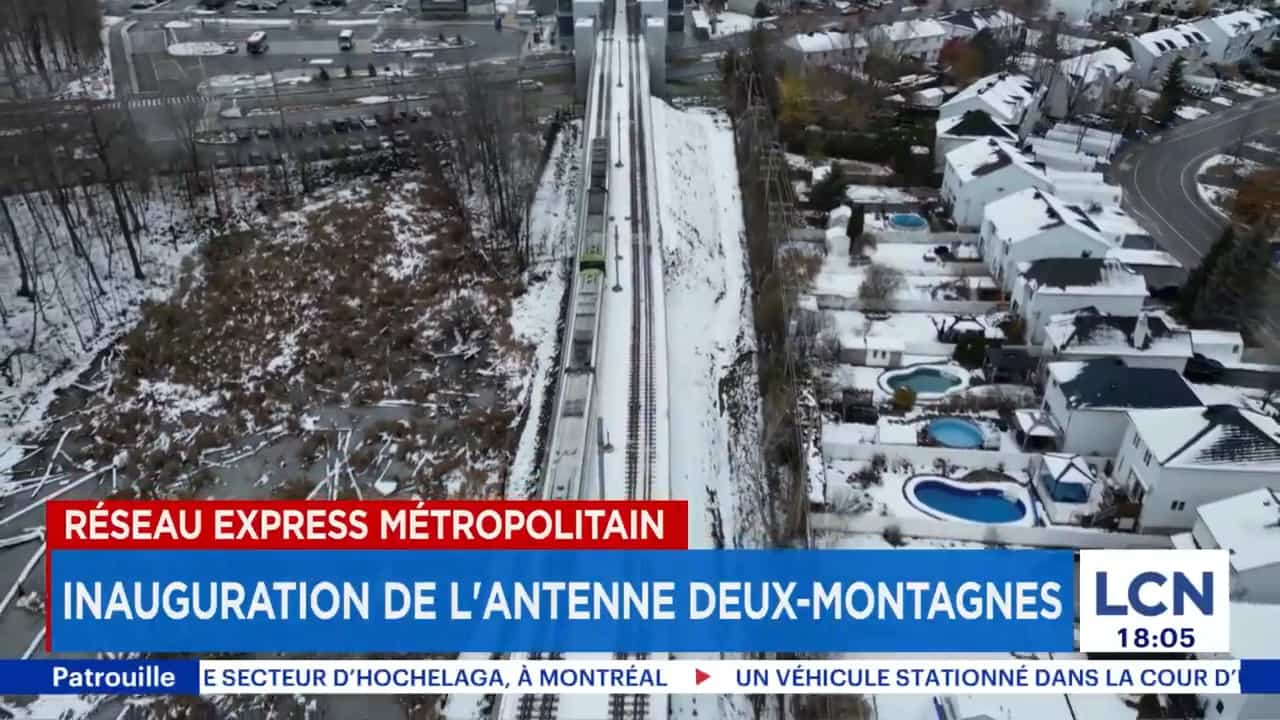 Inauguration du REM Deux-Montagnes: «Ça fait six ans qu’on parle de ce ...