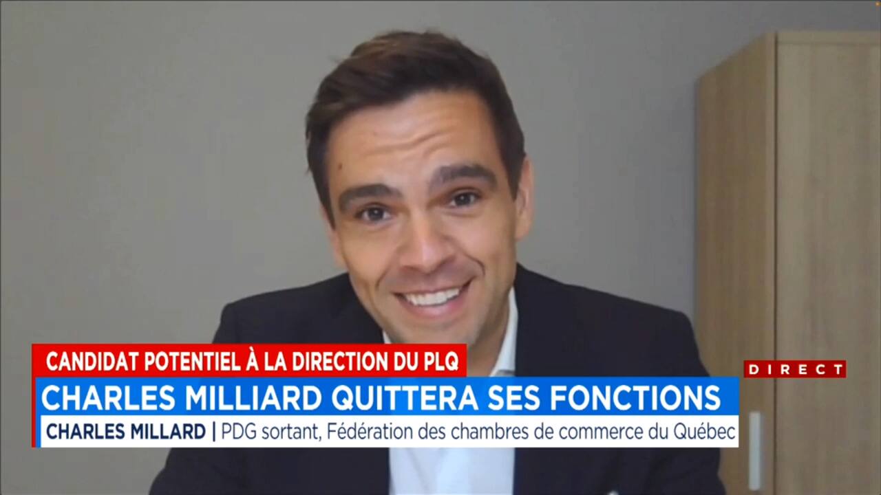 Candidat potentiel à la direction du PLQ: Charles Milliard quittera ses fonctions – Entrevue ...