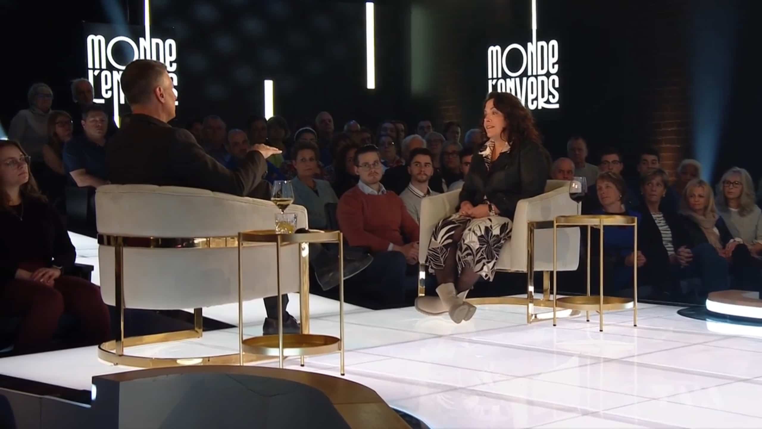 Entrevue avec Michelle Bourassa | Le monde à l'envers | TVA | TVA+