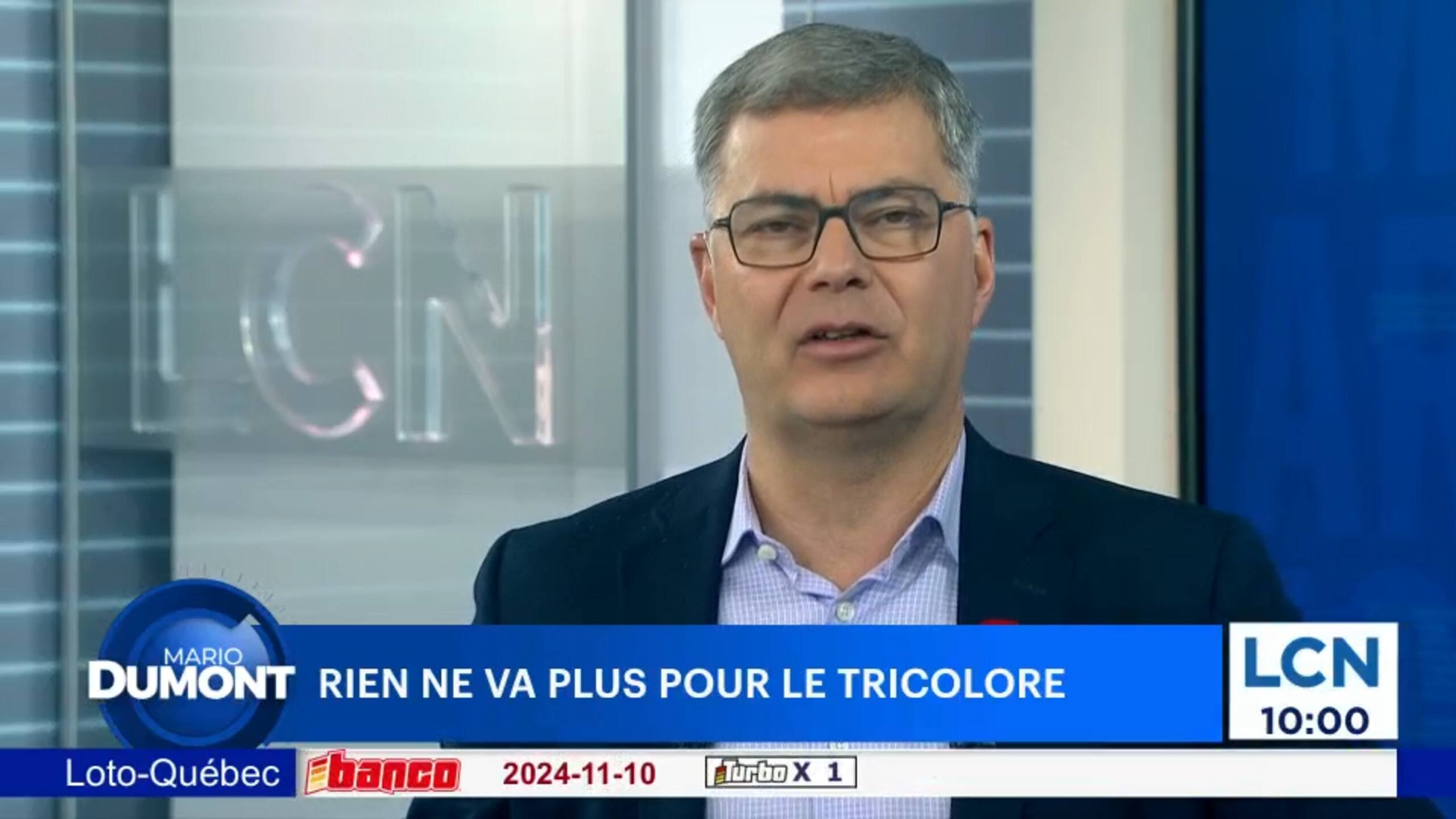 Épisode du 11 novembre 2024 (Première heure) | Mario Dumont | LCN | TVA+