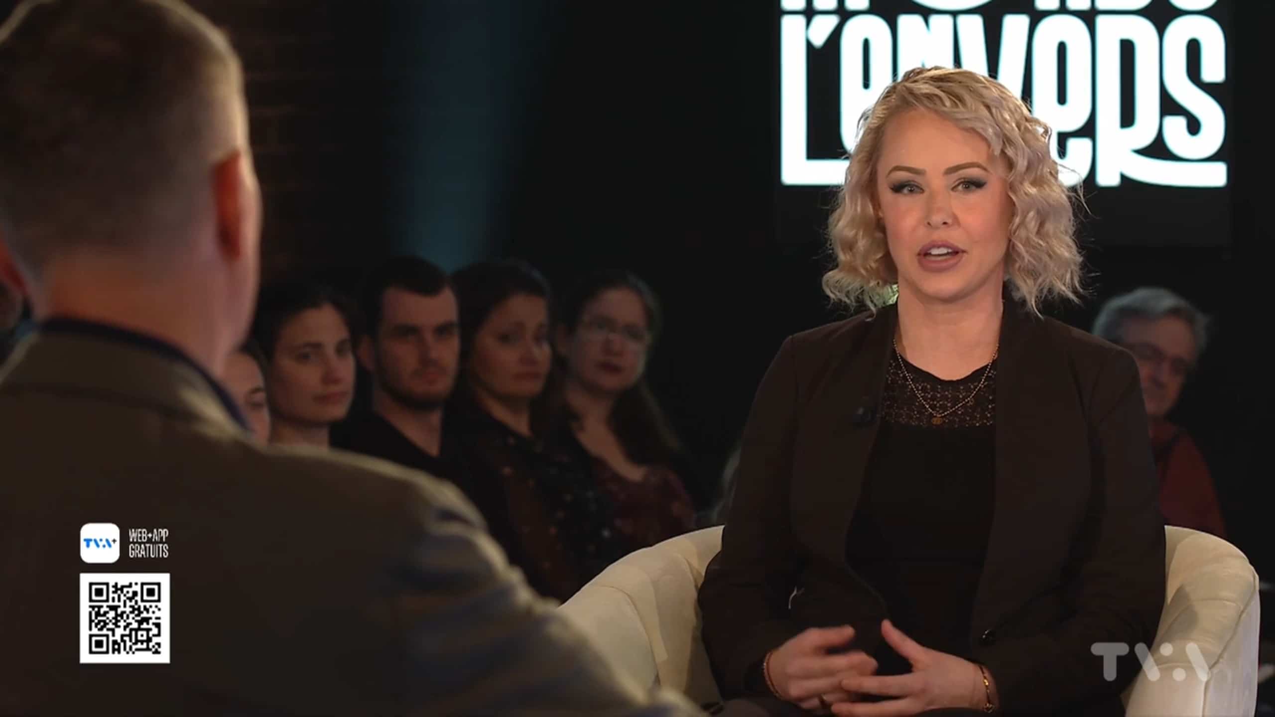 Entrevue avec Stéphanie Raymond | Le monde à l'envers | TVA | TVA+