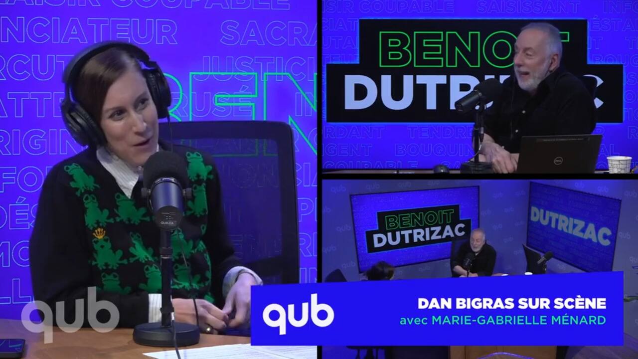 Dan Bigras rend hommage à Gerry Boulet | Benoit Dutrizac | QUB | QUB radio