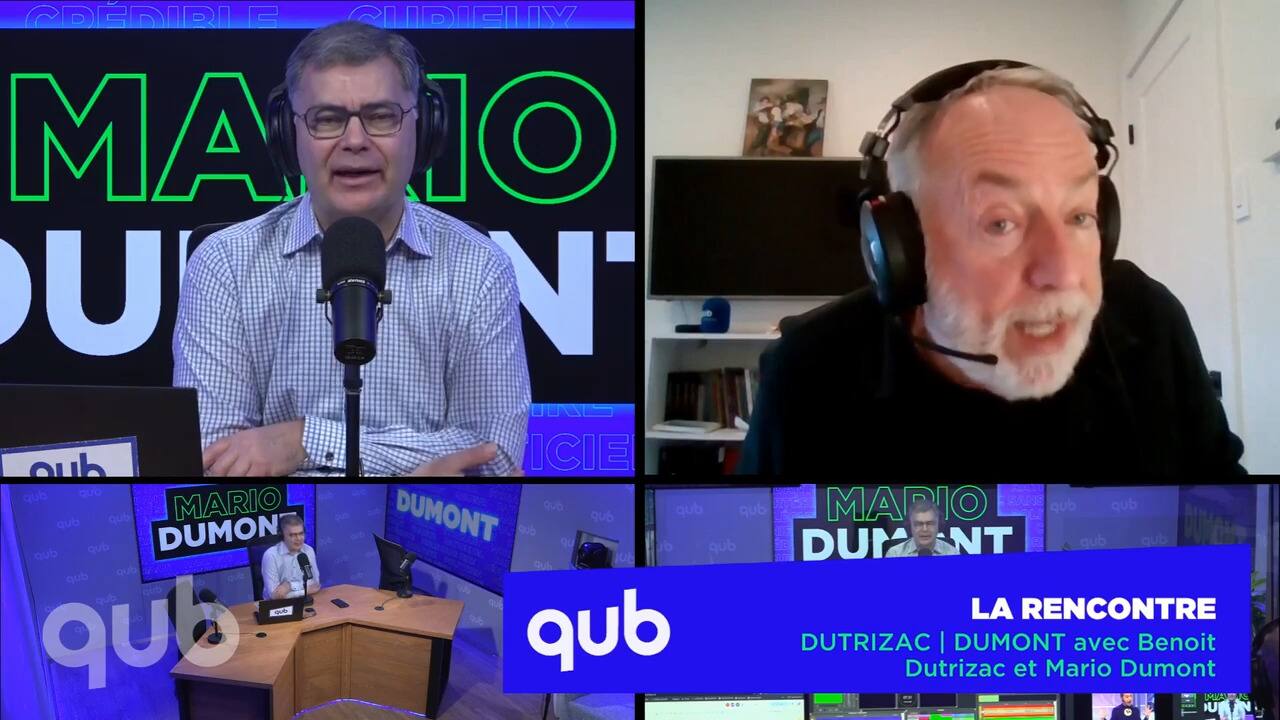 «Poutine est un assassin!», lance Benoit Dutrizac | Mario Dumont | QUB ...