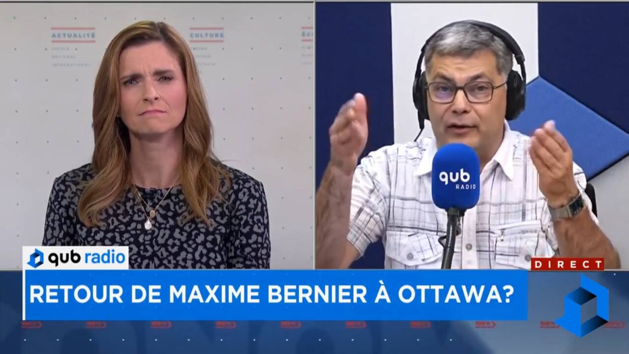 Maxime Bernier à Ottawa : «Je ne pense vraiment pas que ça va arriver ...