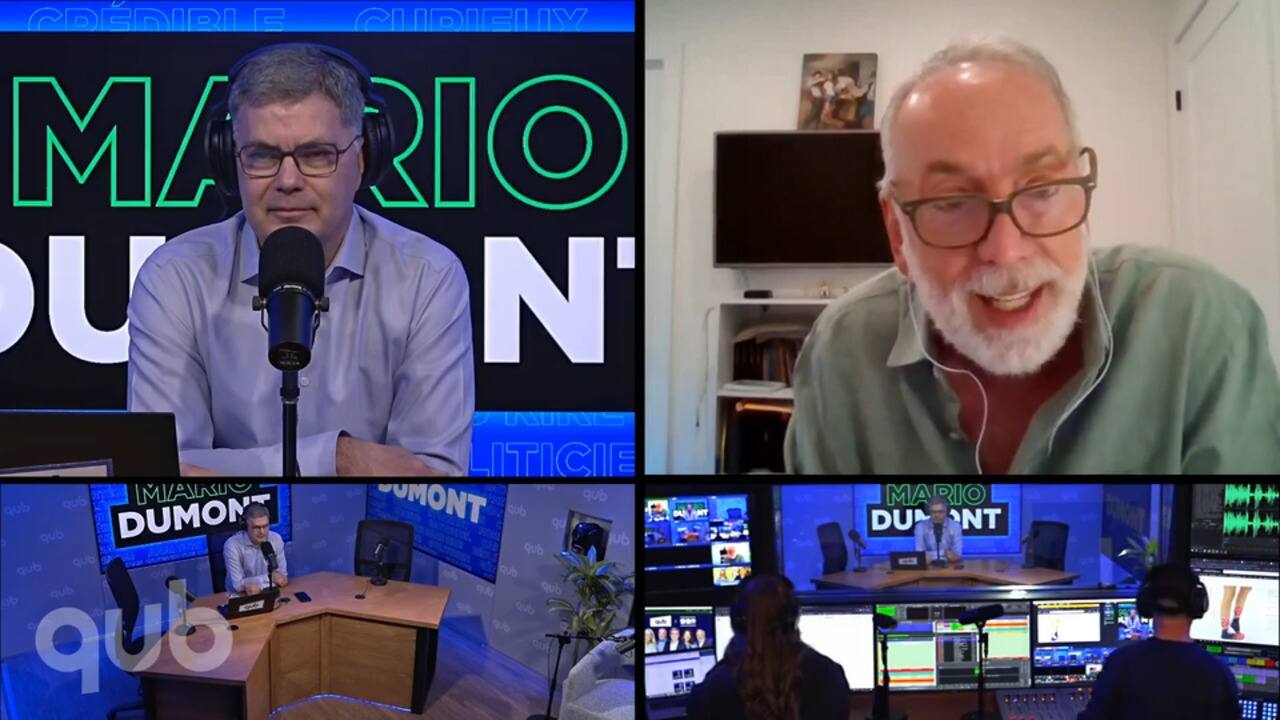 Mark Carney s'est assis à la table des enfants! | Mario Dumont | QUB ...