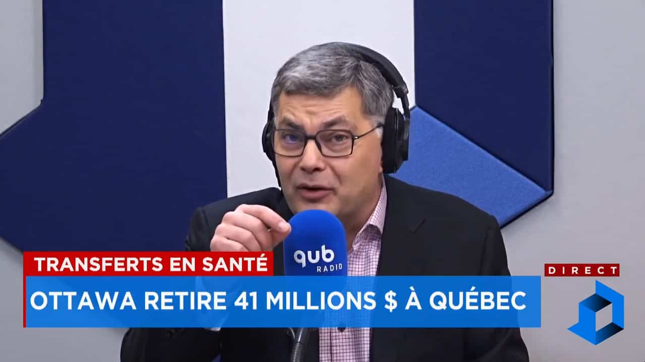 Santé : «Le gouvernement fédéral veut avoir l’air de faire quelque ...
