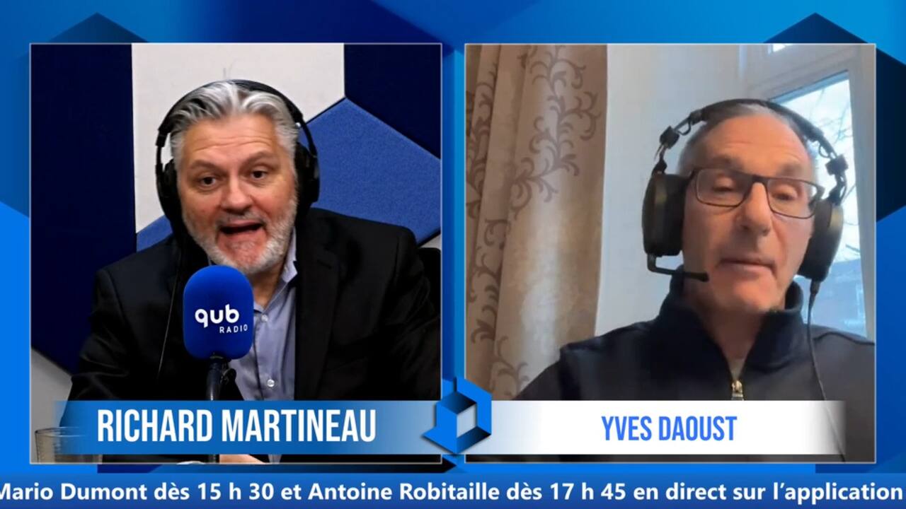 On devrait remplacer Éric Girard par Michel Girard, propose Yves Daoust ...