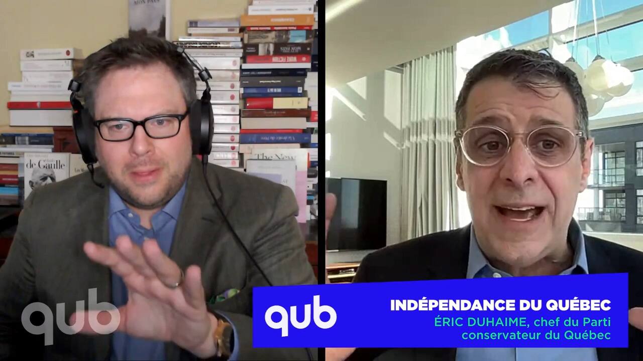 Éric Duhaime et Mathieu ne s'entendent vraiment pas sur l'avenir du ...