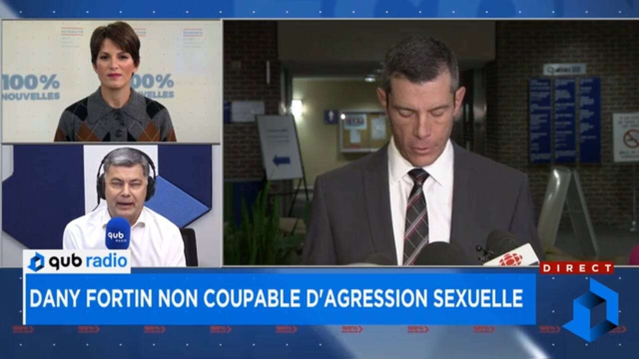 Dany Fortin : «La justice a parlé», dit Mario Dumont | QUB | QUB radio